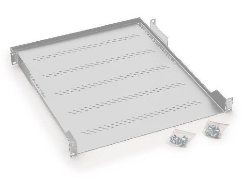 Raft fix perforat Triton 19 1U/750 capacitate incarcare 40 kg, gri