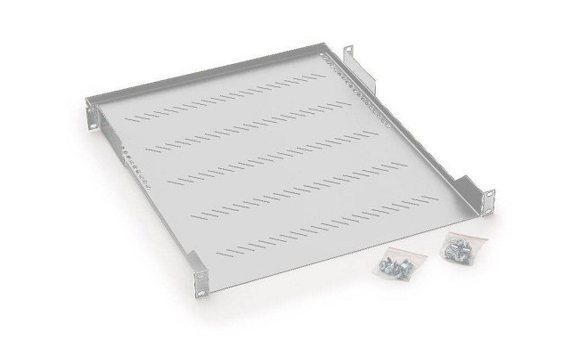 Raft fix perforat Triton 19 1U/750 capacitate incarcare 40 kg, gri